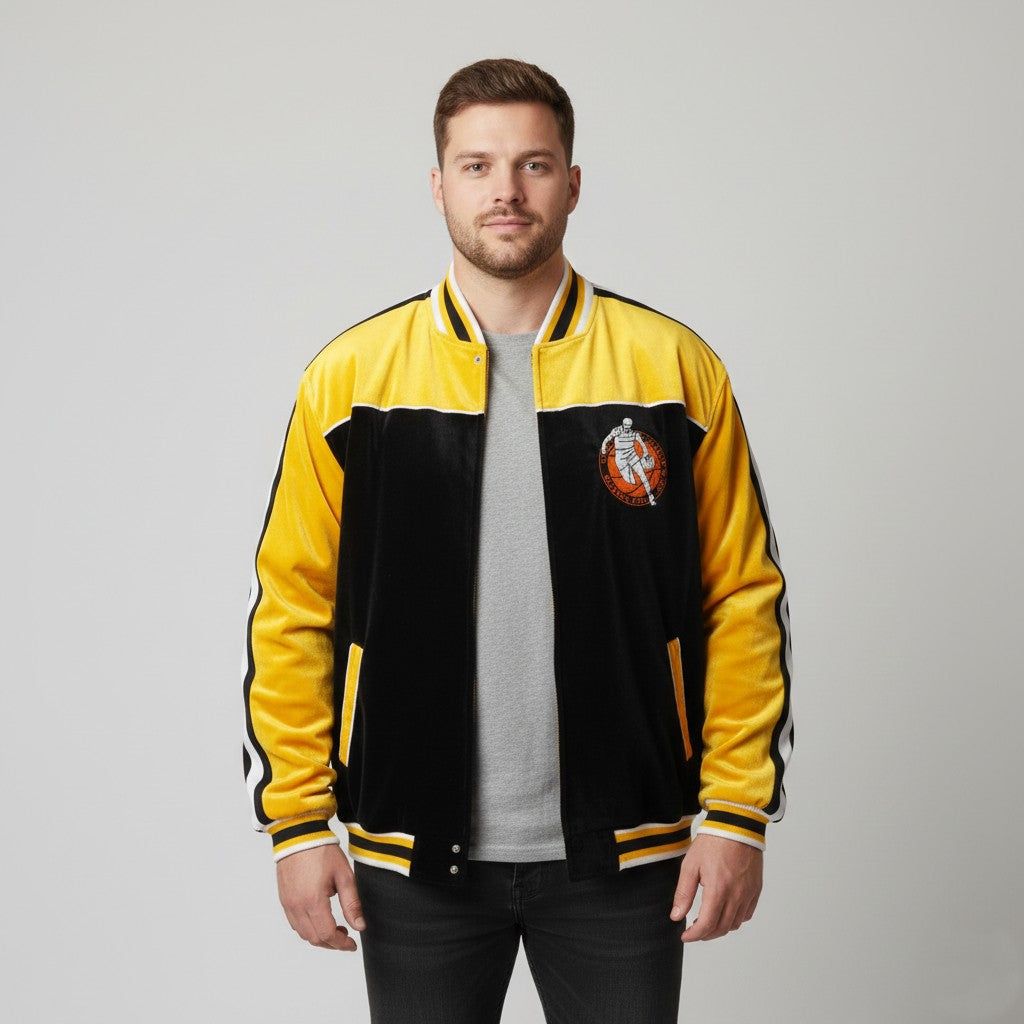 Veezo Wear Men 2XL Sweatshirt Bomber Basketball World Championship Pla ...