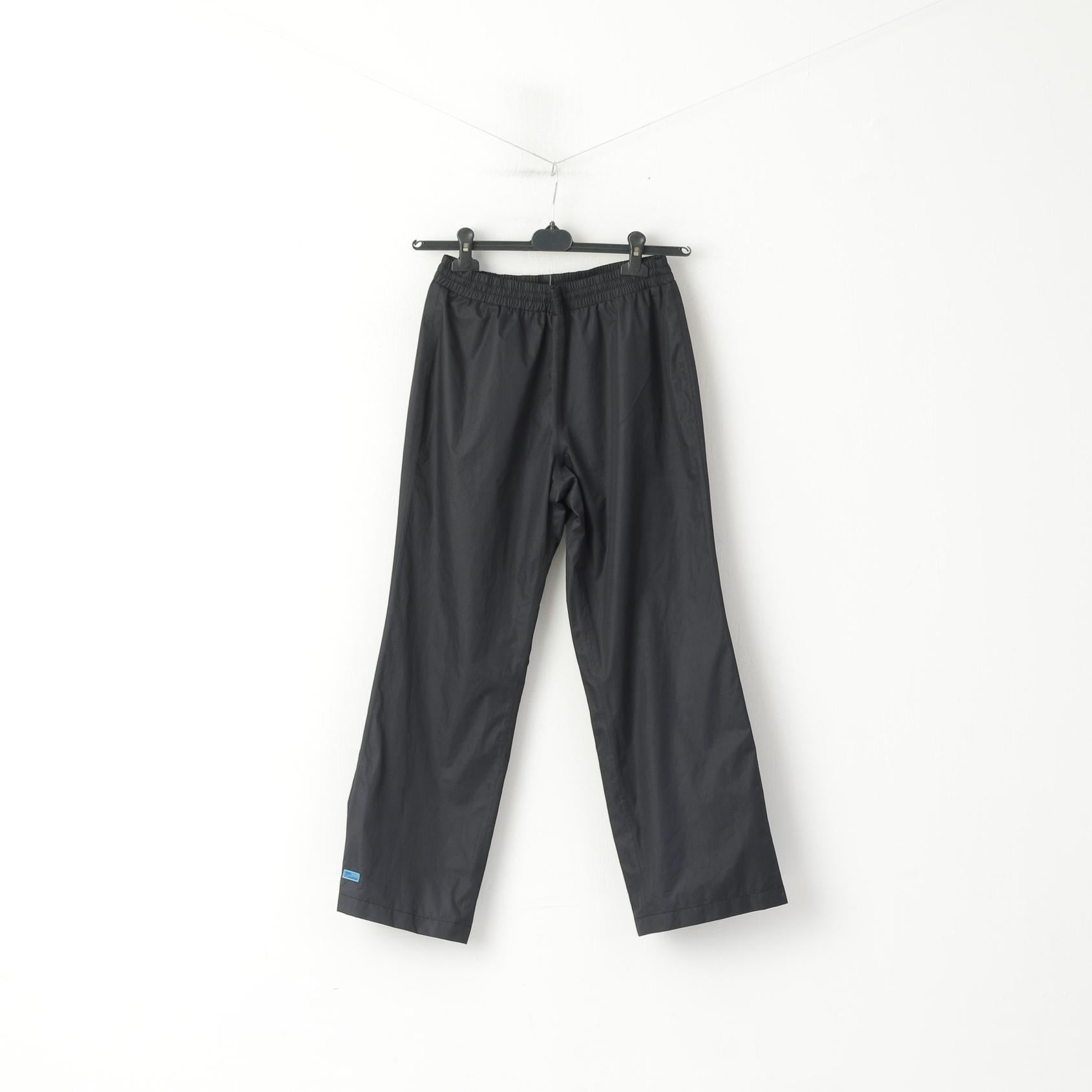 Norheim Youth 14 Age Trousers Black Shiny Mesh Lined Outdoor Hiking Sp ...